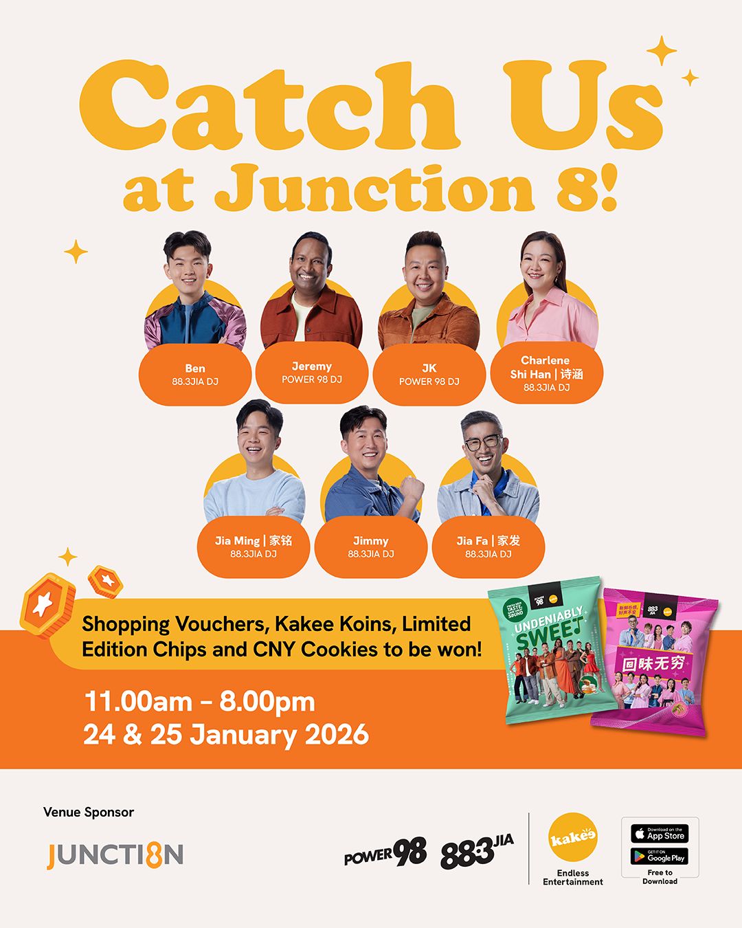 Meet DJs & Get Free Treats at Junction 8 CNY Festivities | Junction 8 News